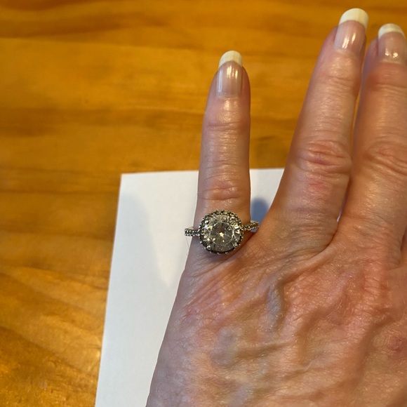 Jewelry | Vintage Sterling Silver Rhinestones Ring | Poshmark